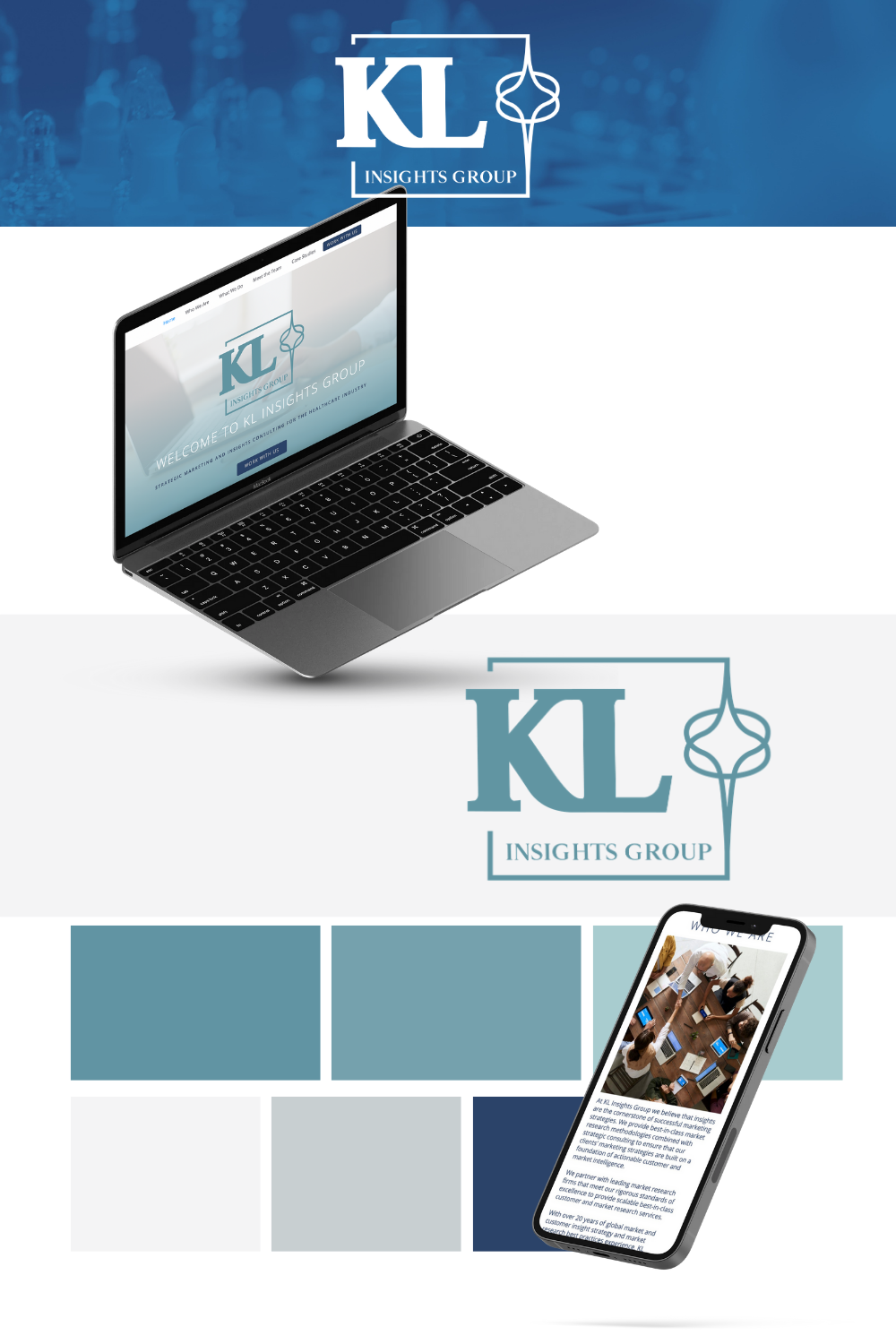 Introducing KL Insights Group's Logo Suite and Webflow Website Design ...